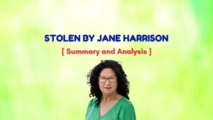 Stolen by Jane Harrison Summary and Analysis • Litinbox